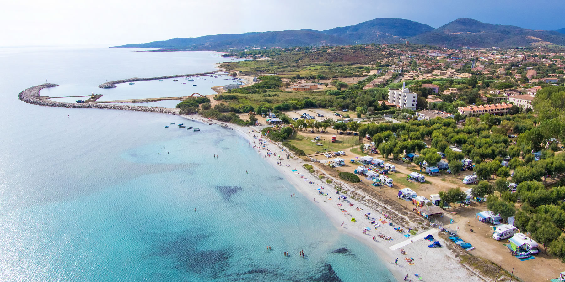 Camping San Teodoro La Cinta on the most beautiful beach in San Teodoro
